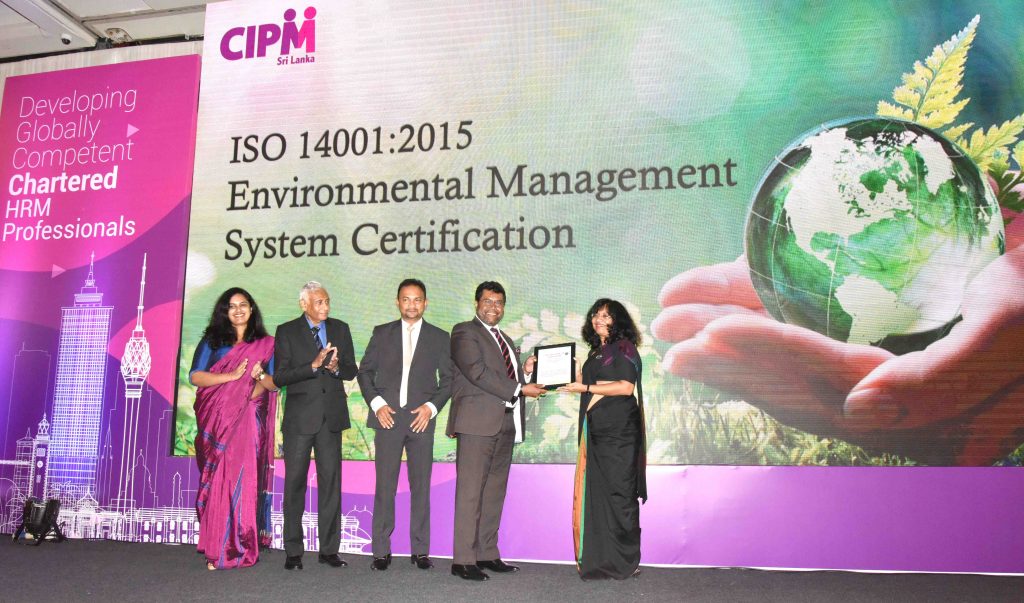 CIPM SL was awarded ISO 14001:2015 Environmental Management System ...