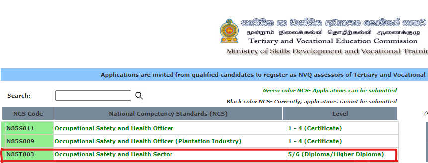 DIPLOMA IN OCCUPATIONAL SAFETY AND HEALTH (DOSH) - CIPM Sri Lanka